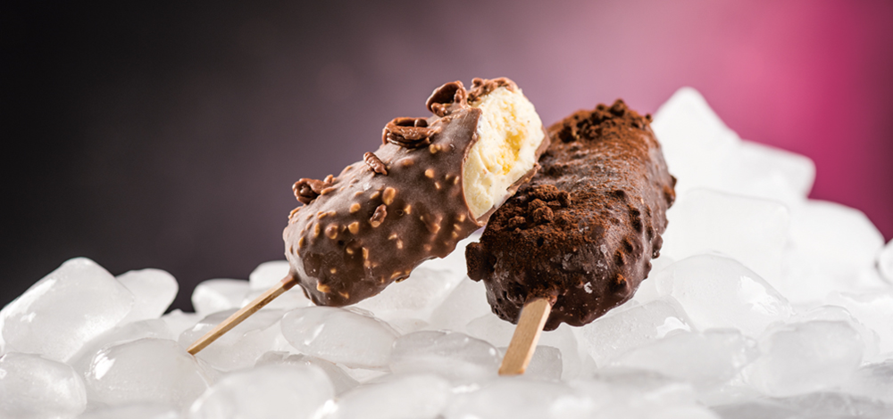 Gelato sticks Vanilla Tropical