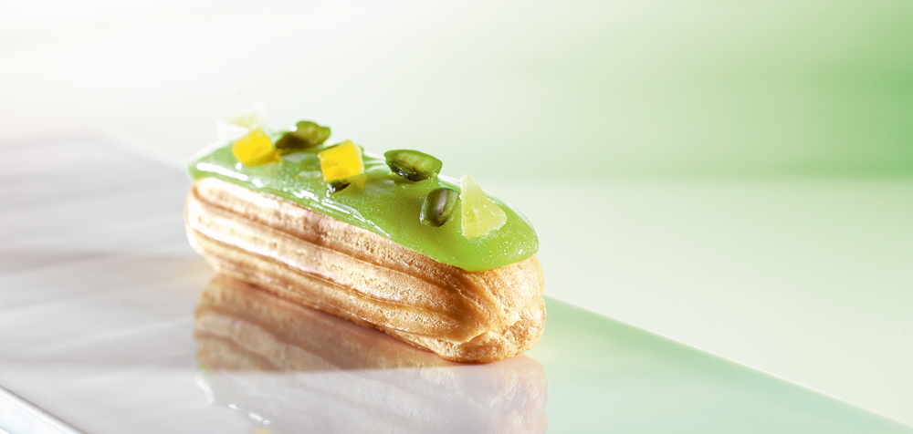 Tropical Pistachio Eclair